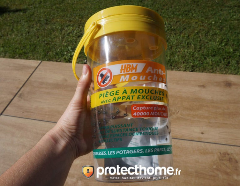 Le piège à mouche ultra efficace de chez HBM le TEST